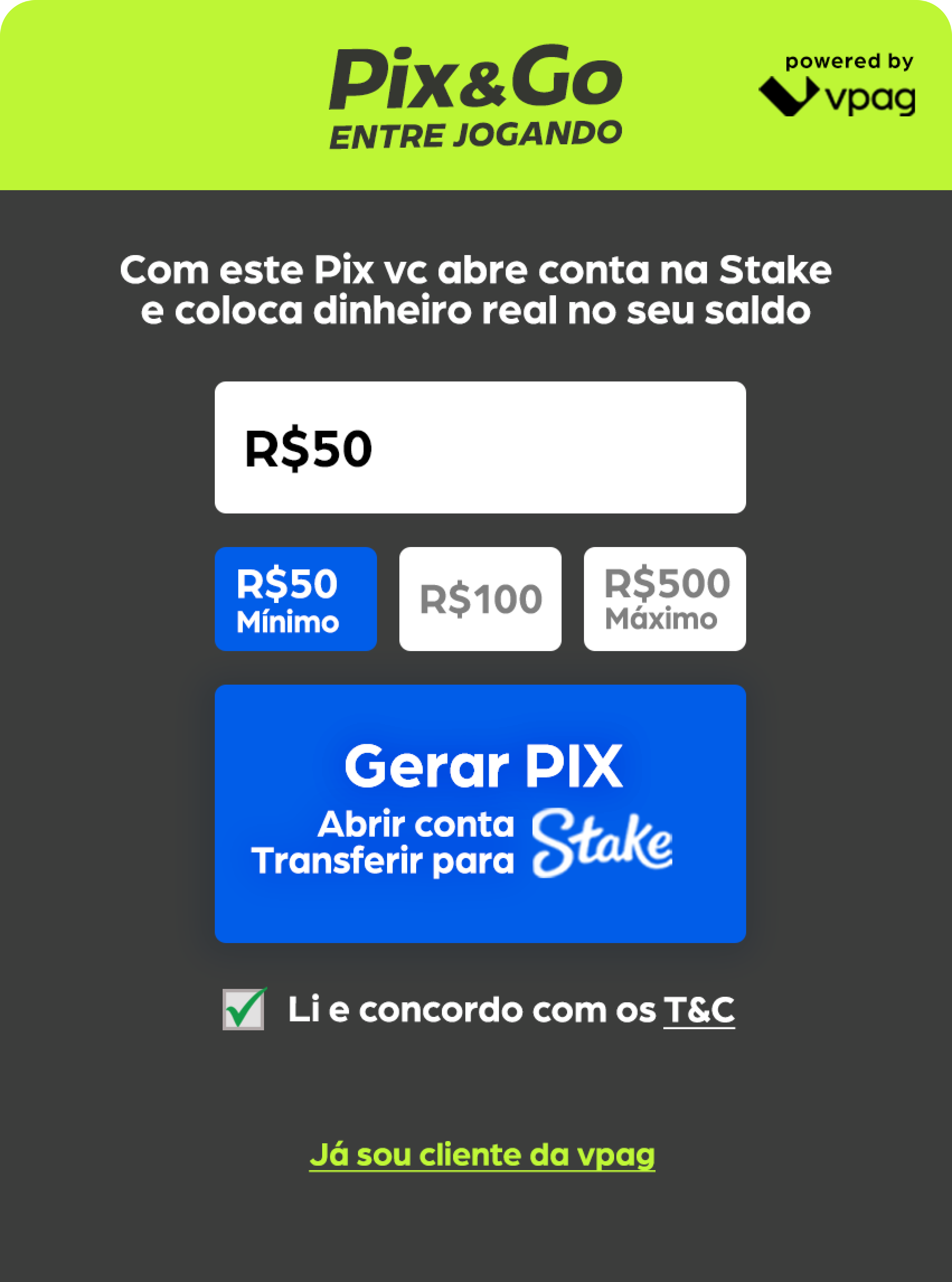 API Reference | PIX and Go - Vpag Flash